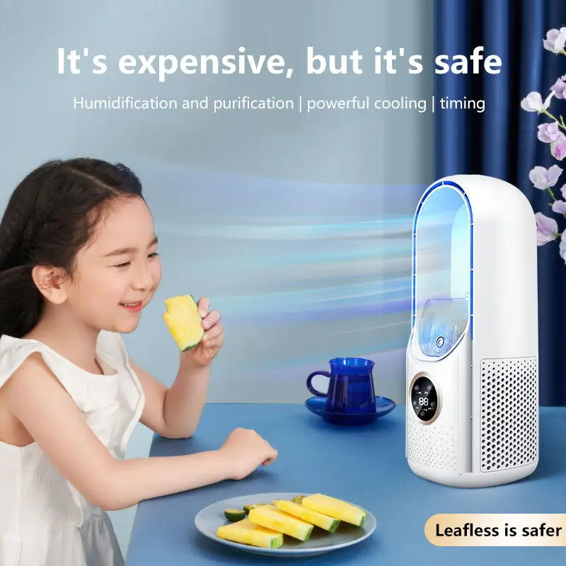 CoolBreeze™ Bladeless Portable Air Conditioner - Best Mini AC Unit for ...