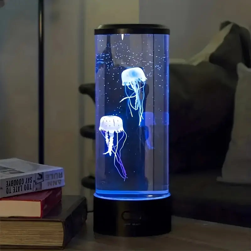 DeepSea™ Jellyfish LED Lamp – Tranquil Lighting for Relaxation and Ser ...