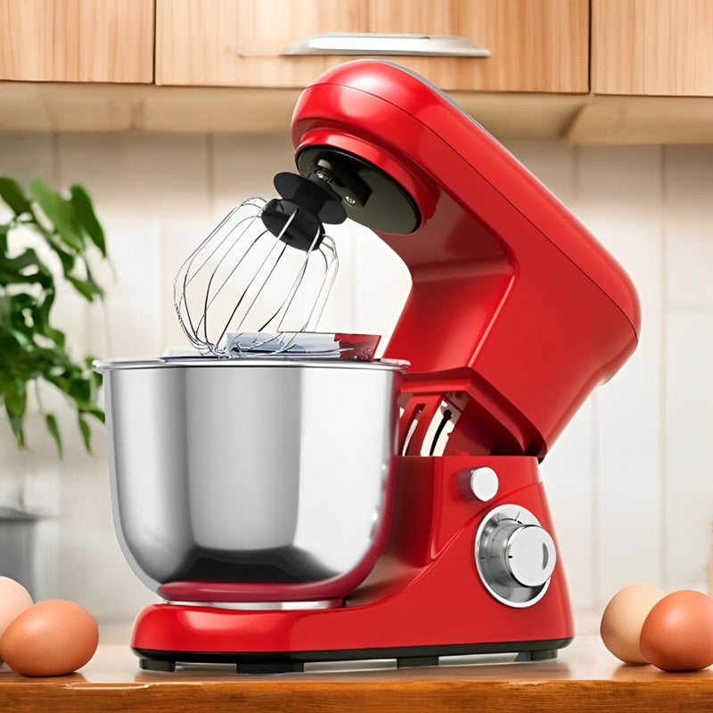 KitchenMaster™ 6-Speed Stand Mixer for Home Bakers and Cooking Enthusi ...